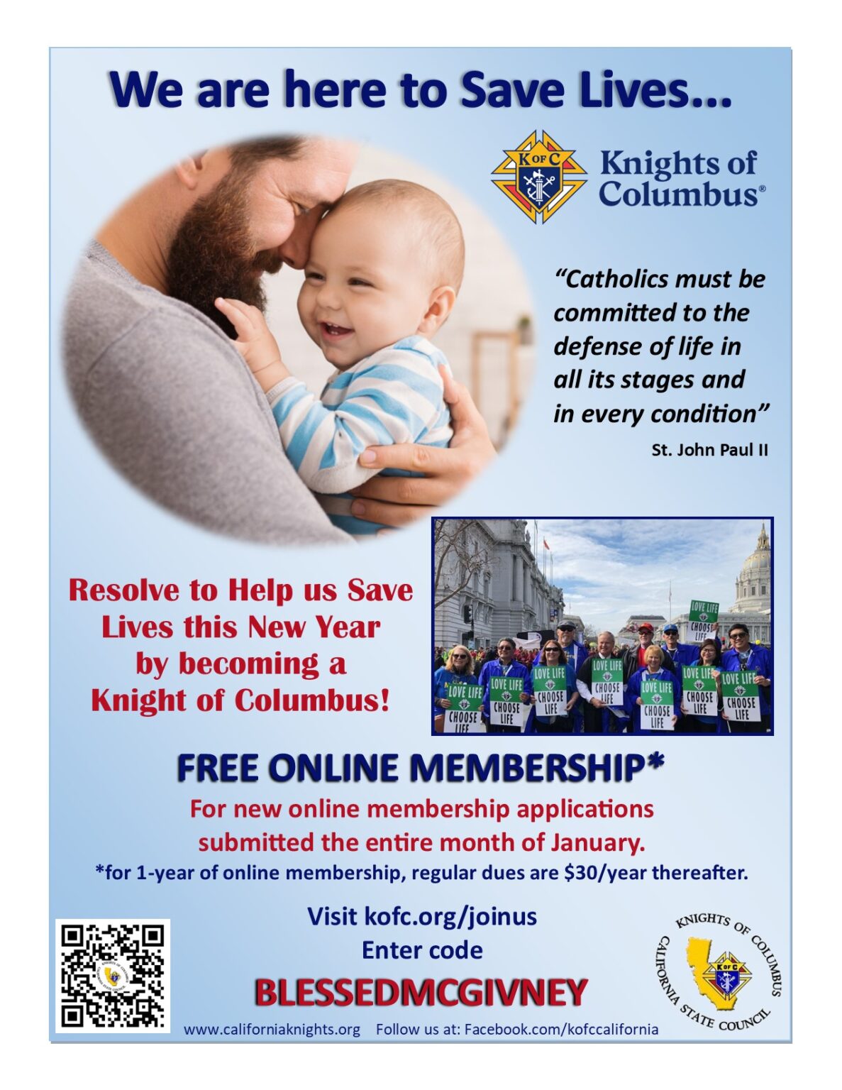 Columbian Foundation – Intellectual Disabilities Drive | Knights of Columbus - California State ...