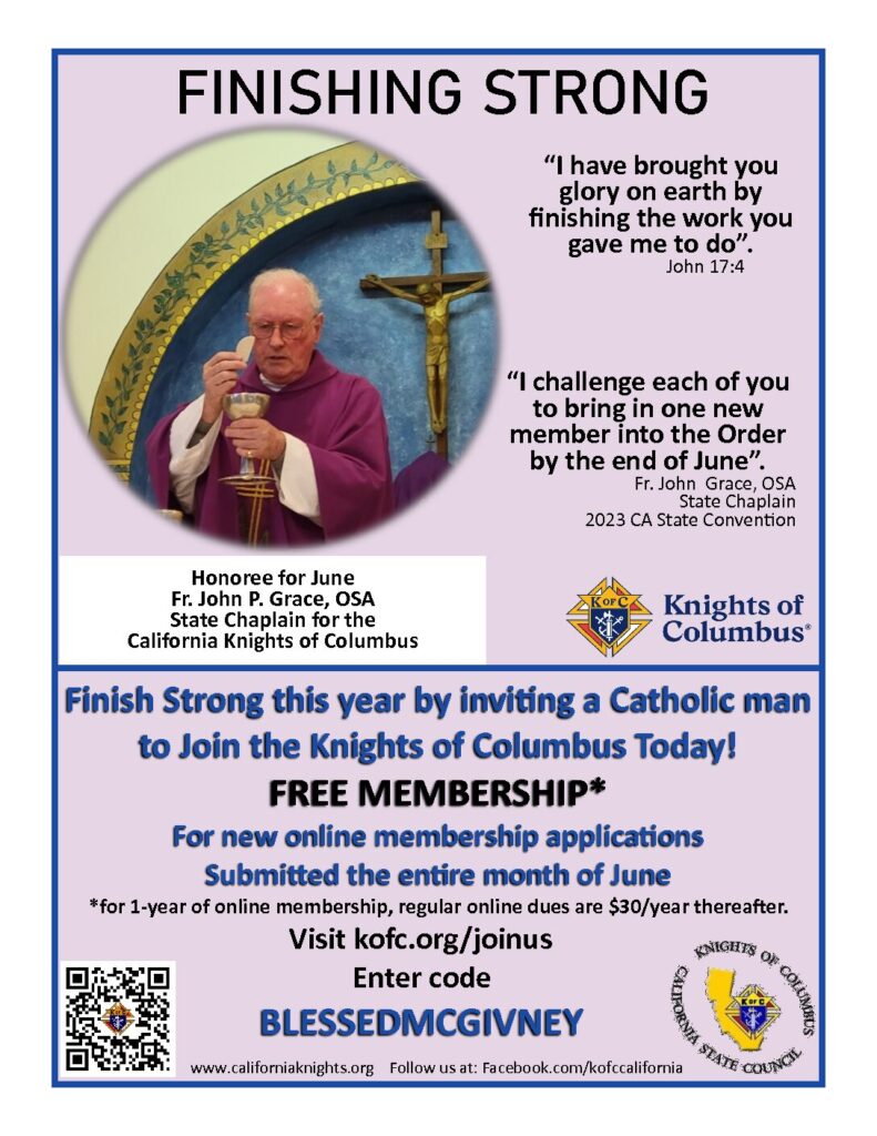 Knights of Columbus - California State Council #kofccalifornia
