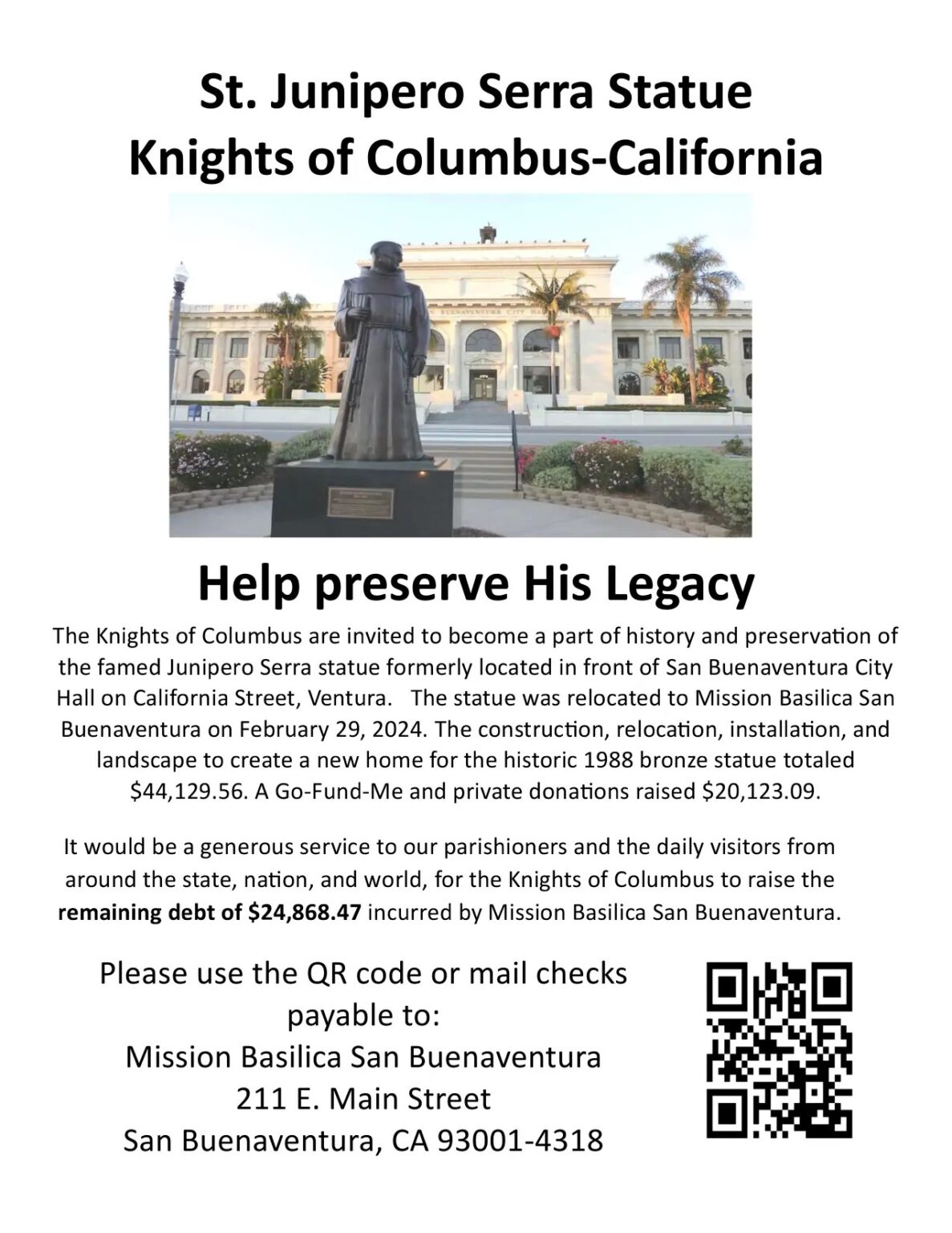 Chapters-Dioceses | Knights of Columbus - California State Council # ...